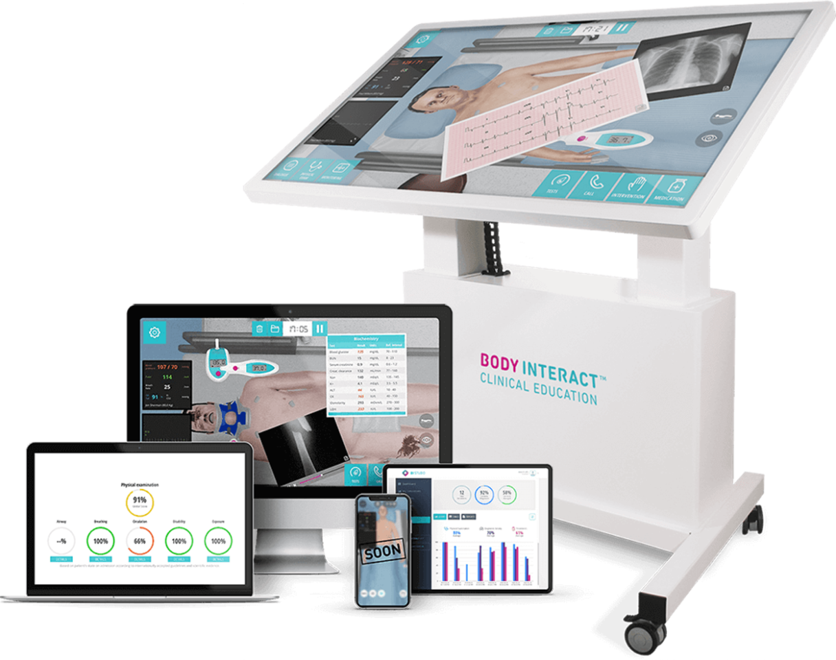Simulateur de raisonnement clinique - Body Interact | Twin Medical